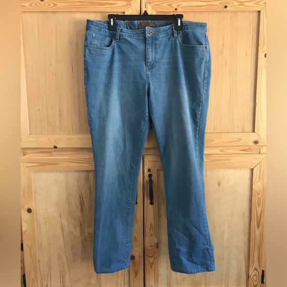 eshakti | Jeans | Eshakti Custom Essential Western Contemporary Blue ...